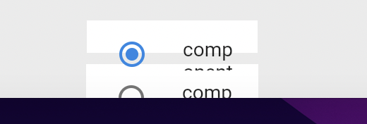 RadioButton clickable area is really small · Issue #49 · Flutter-Vision/FlutterVision · GitHub