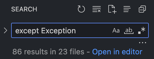 Replace `except Exception`s With Proper Error Handling · Issue 1508 · Laramiestheharvester