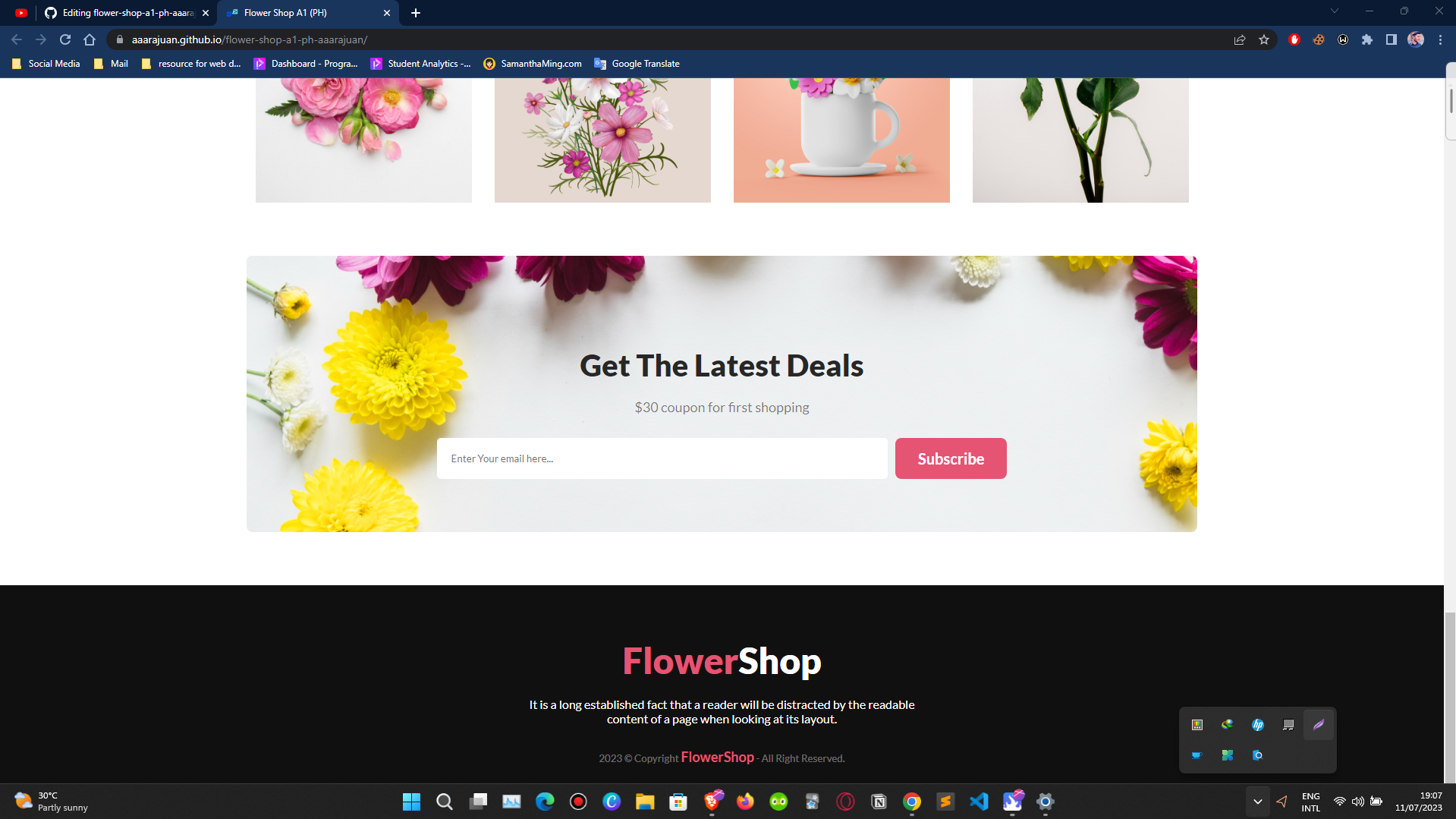 GitHub - aaarajuan/flower-shop-a1-ph-aaarajuan: Flower Shop Assignment-1 (PH)