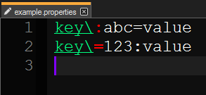 Incorrect highlighting for .properties files · Issue #10913 · notepad ...