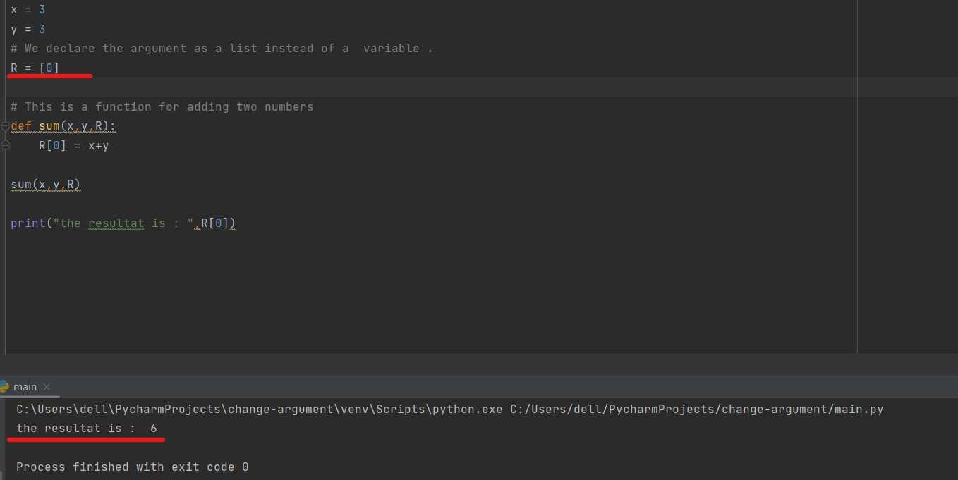 GitHub - ouss28/change-the-value-of-argument-python: We declare the argument as a list ...