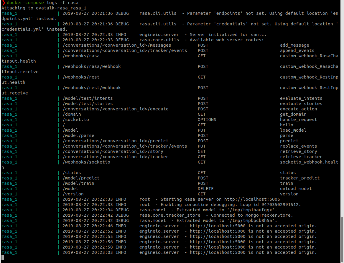 Fatal Error Rver Is Not An Accepted Origin After Upgrade