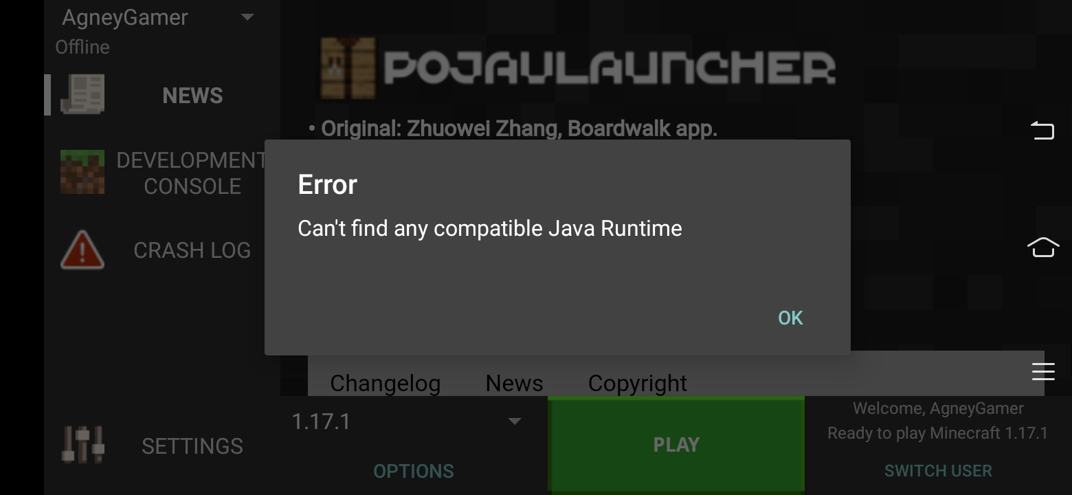 1.17.1 Not Working · Issue #2607 · PojavLauncherTeam/PojavLauncher · GitHub