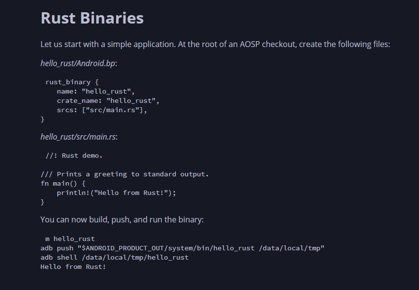 Make the shell snippets easier to copy/paste (e.g. cargo/running-locally.md)? · Issue #334 ...