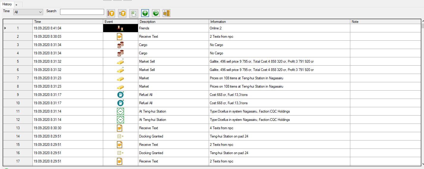 Trouble with initial history display after startup, duplicate history entries, release 11.7.0 ...