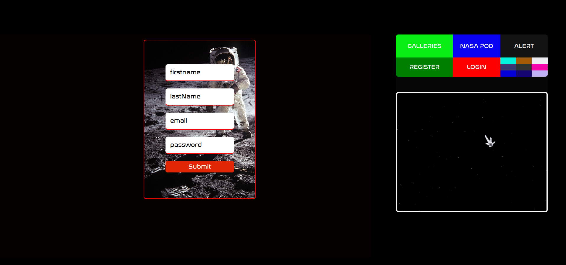 GitHub - oli42/SpaceJourney