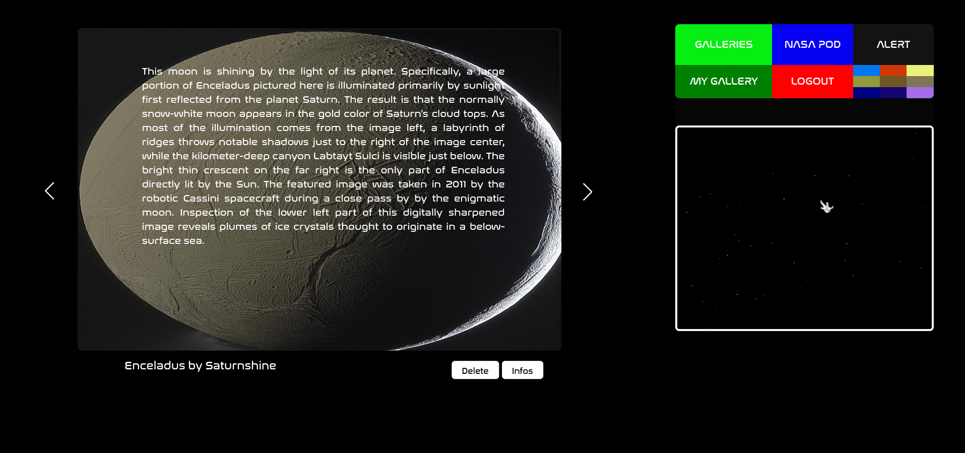 GitHub - oli42/SpaceJourney