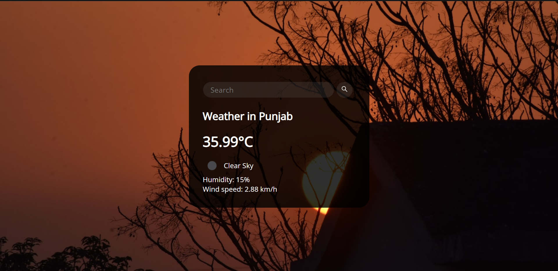 GitHub - vanisaxena/Weather-App