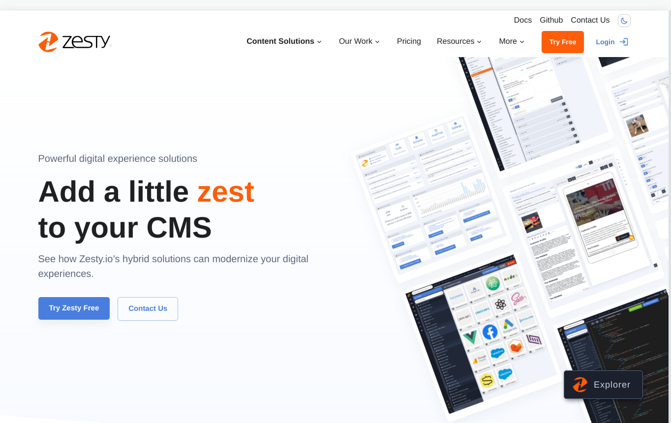 [MOBILE] solutions page - fix header · Issue #200 · zesty-io/website · GitHub