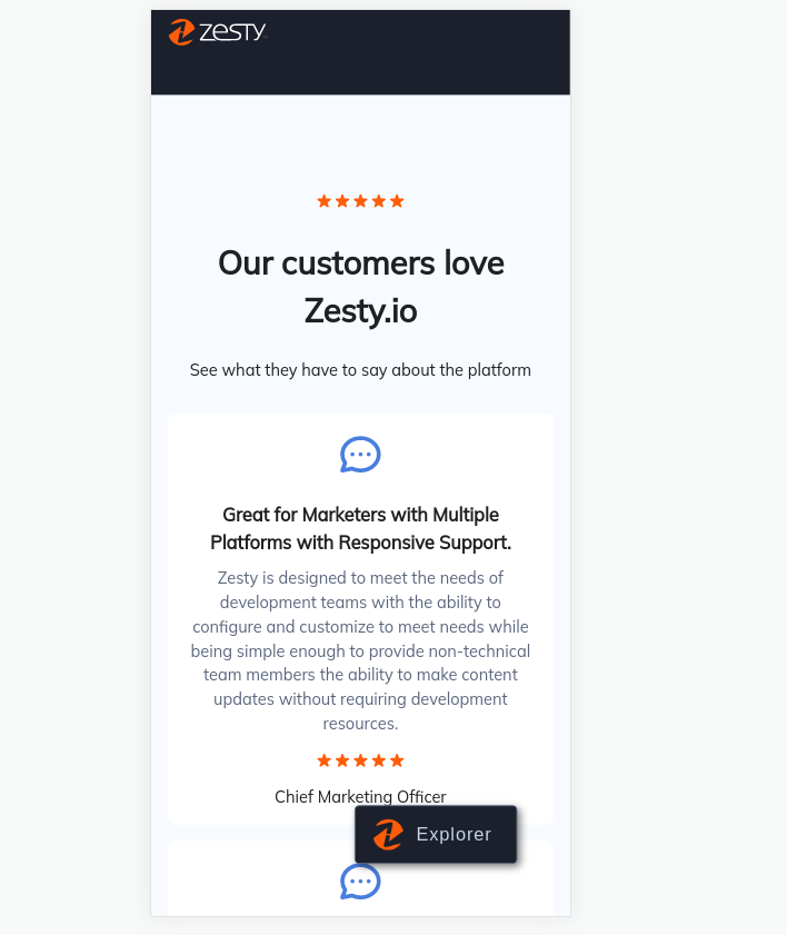 Capterra Page Edits · Issue 461 · Zesty Io Website · Github
