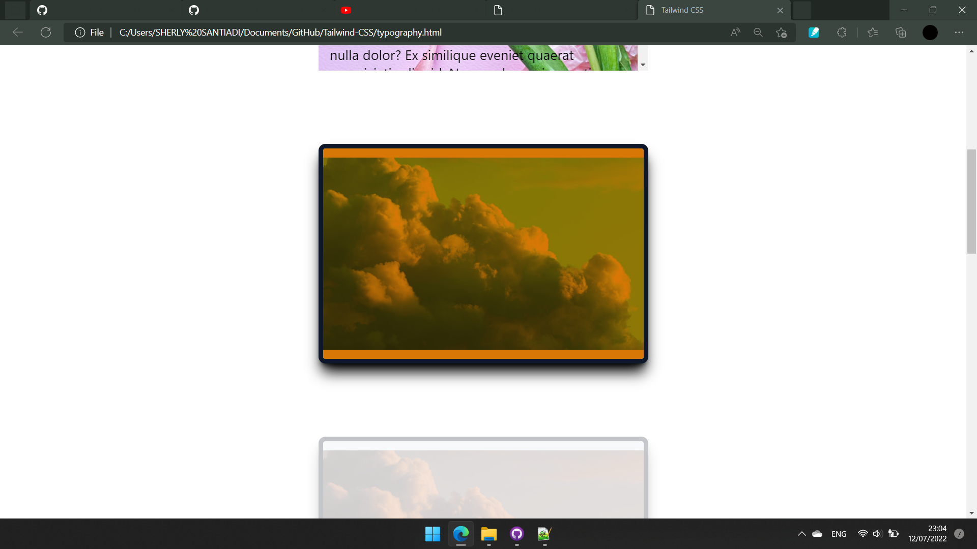 GitHub - sntdshrly/tailwind-exercise: a set of codes during tailwind css exercise.