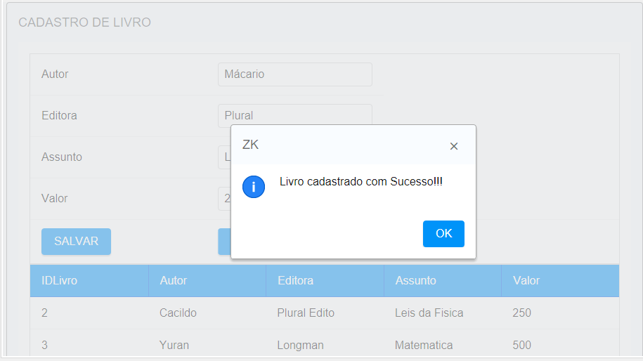 GitHub - cacildoerasmo/Java-ZK: Projecto de livraria feito em java com framework Zk e Mysql ...