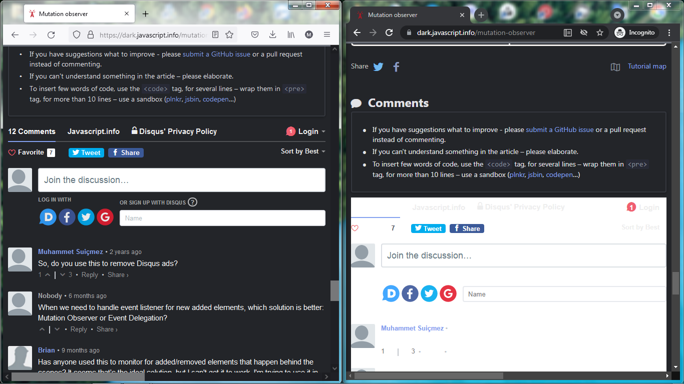 Dark Mode · Issue #2667 · javascript-tutorial/en.javascript.info · GitHub