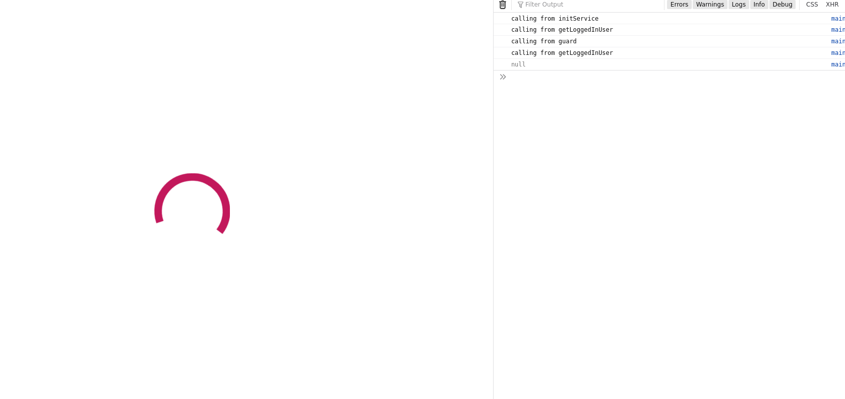 Page stuck on infinite spinning wheel · Issue #146 · blindnet-io/product-management · GitHub