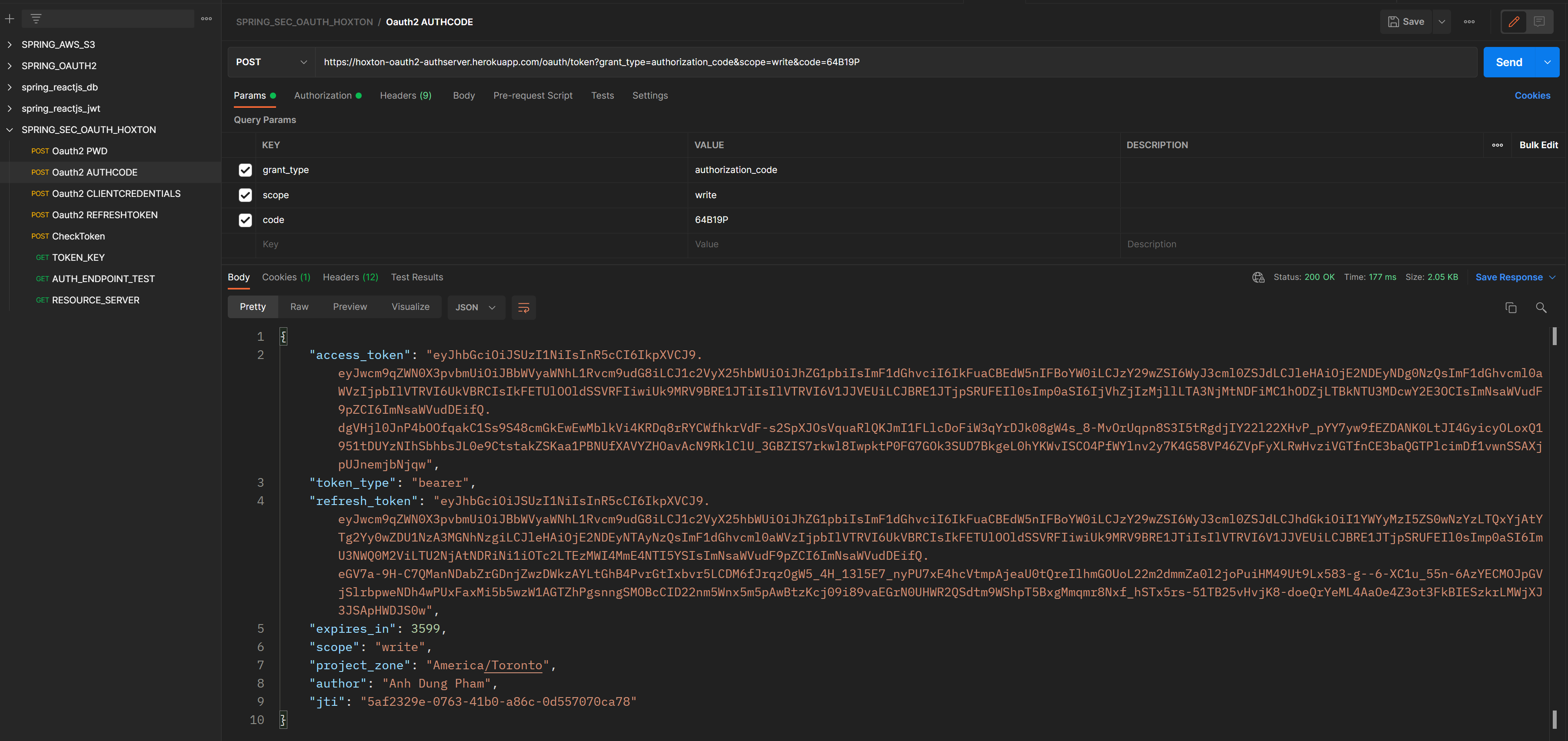 GitHub - phamanhdung1813/hoxton-oauth2-authserver