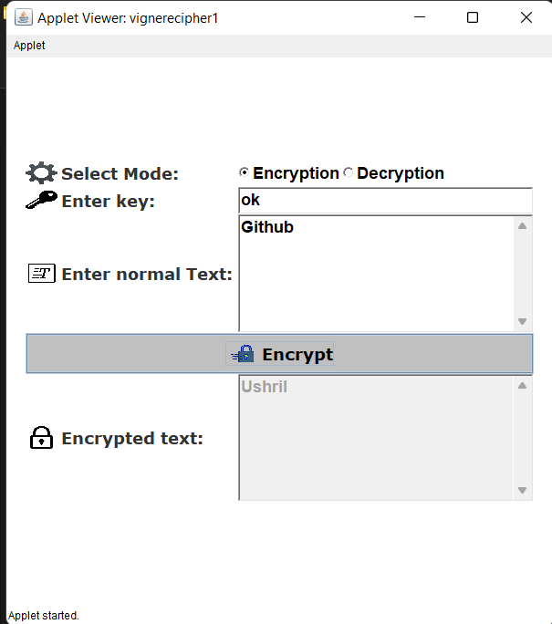 GitHub - Hiten-Dusseja/vignerecipher: Vignere Cipher implemented using ...