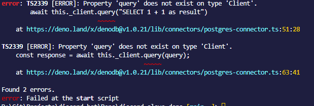 Breaking change in postgres driver is breaking PostgresConnector · Issue #193 · eveningkid ...
