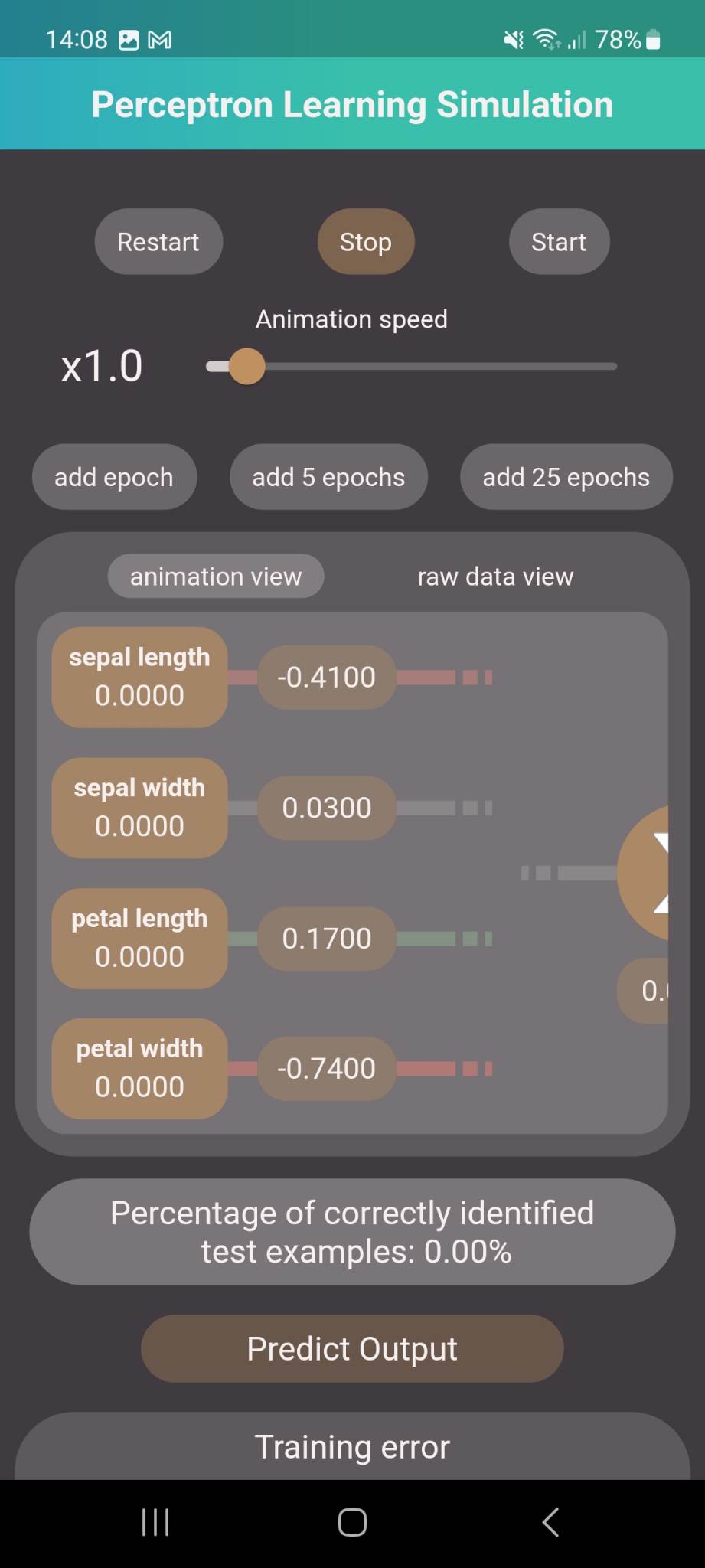 GitHub - TR0U8L3-gif/flutter_perceptron_simulation