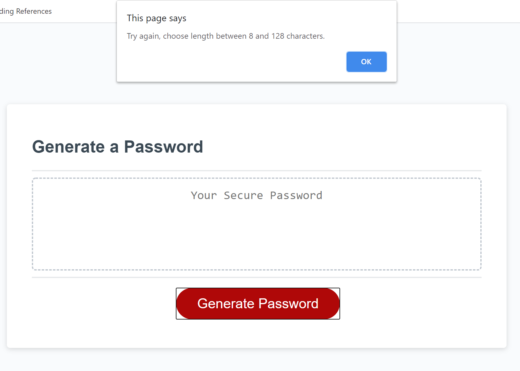 GitHub - ycthao/passwordgenerator