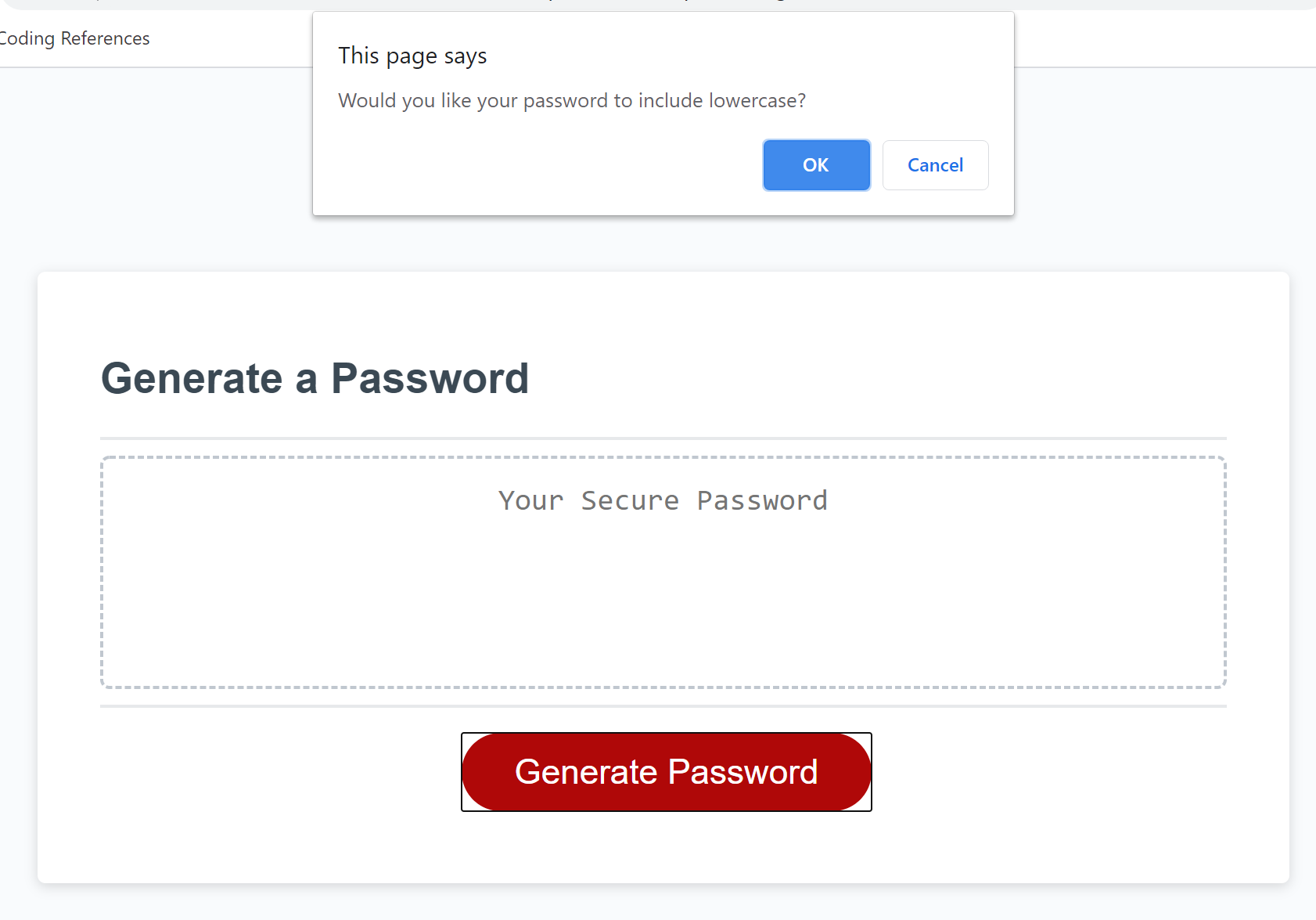 GitHub - ycthao/passwordgenerator
