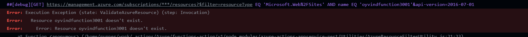 Deployment Fails From Time To Time As The Actions Fails To Find The Function App · Issue 116