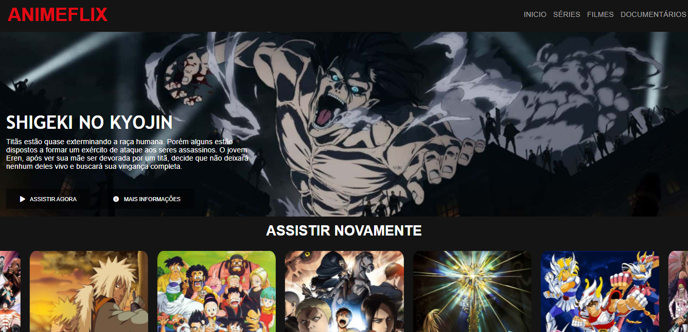 GitHub - Ursulinocosta/Animeflix-: Animeflix
