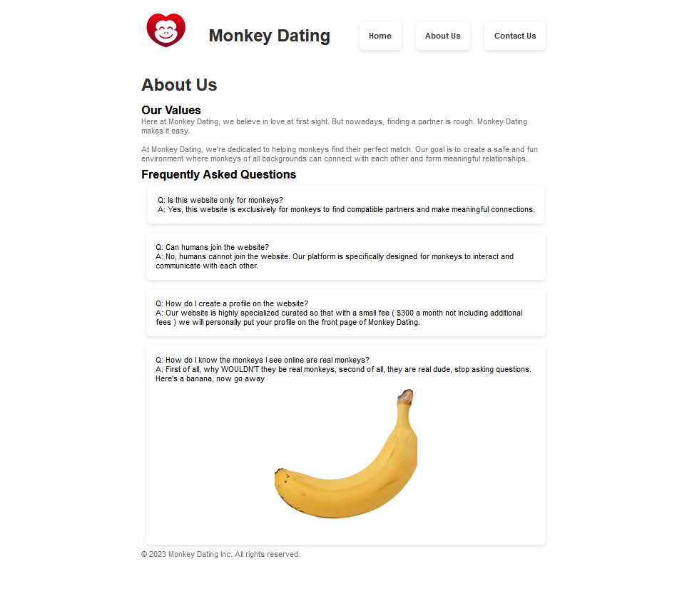 GitHub - DavidJSolano/Monkey-Dating: A primitive dating app for Monkeys! This project is a ...