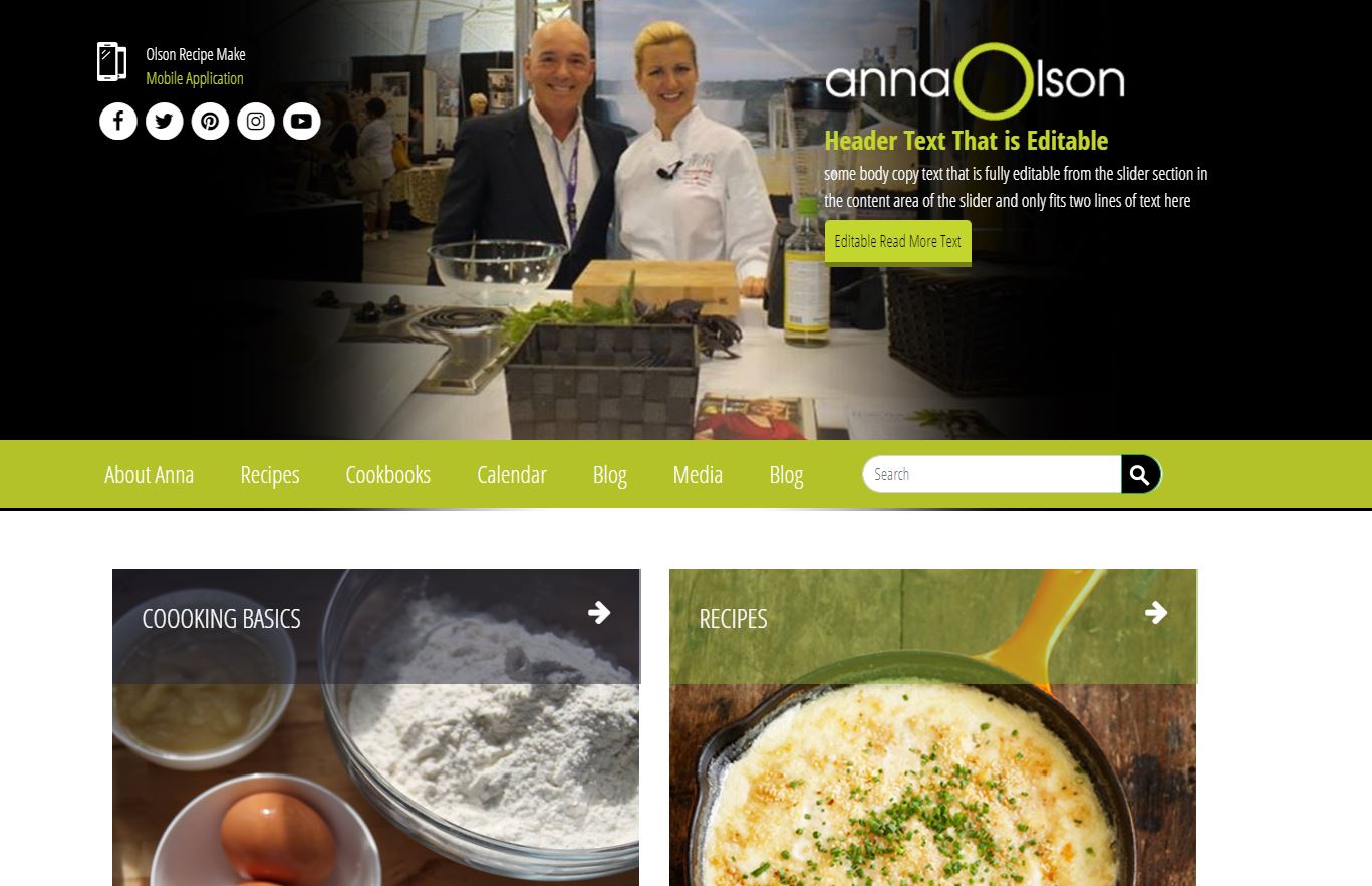 GitHub - bokigolic/AnnaOlsonWebsite