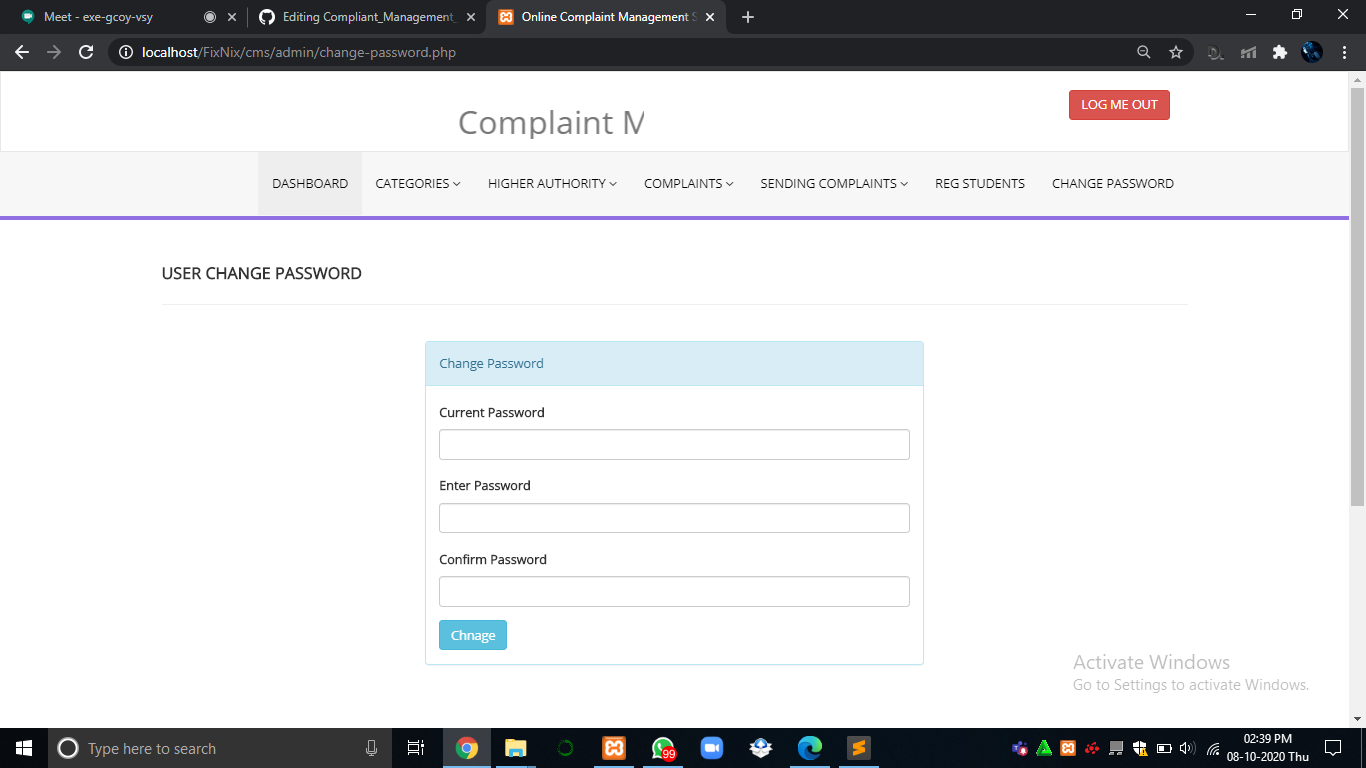 GitHub - Yasini2001/Complaint_Management_System