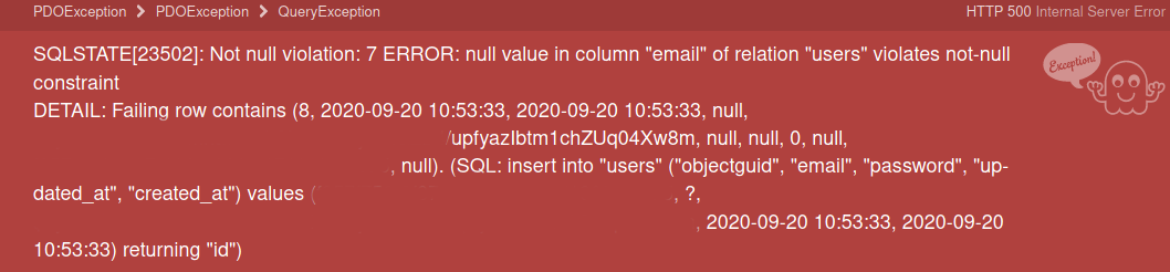 Not null violation error when first login · Issue #3809 · firefly-iii/firefly-iii · GitHub