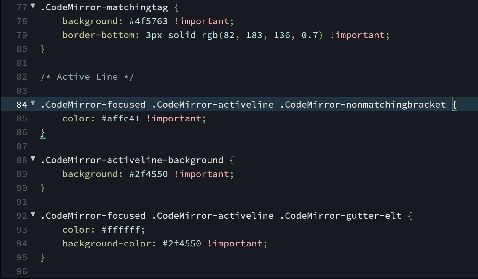 Default theme in Phoenix/Brackets · Issue #1 · arunyagoojar/Easy-Eye-Dark-Brackets-Theme · GitHub