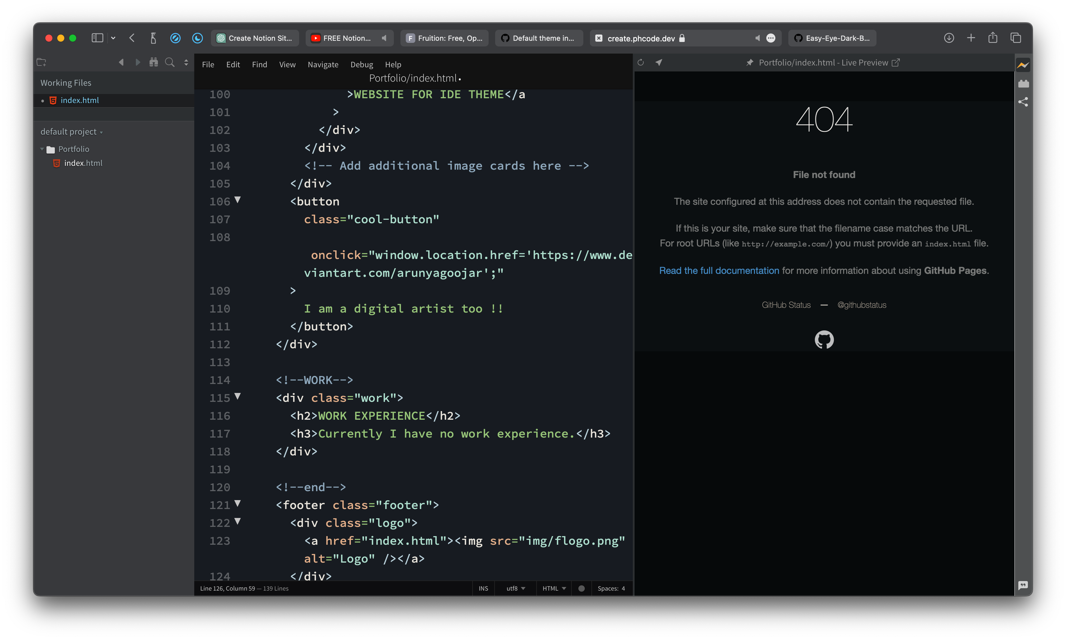 Default theme in Phoenix/Brackets · Issue #1 · arunyagoojar/Easy-Eye ...