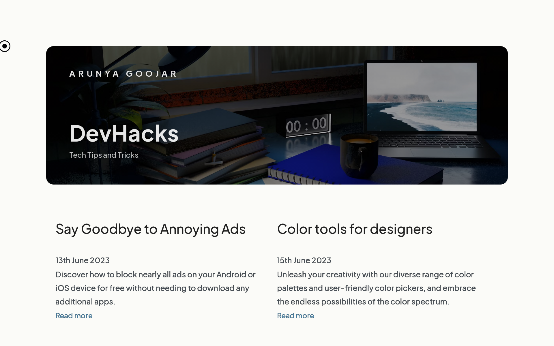 GitHub - arunyagoojar/Modern-Design-Blog-Builder-Solution: I have developed a blog website ...