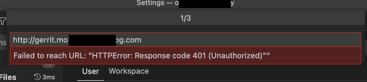 Got 401 With Correct Credsurl · Issue 24 · Sanderrondevscode Gerrit · Github 6869