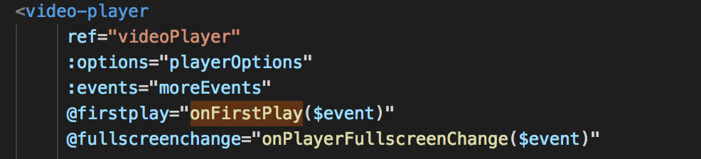 Unsupported fullscreenchange event？ · Issue #142 · surmon-china/videojs-player · GitHub