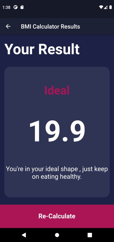 GitHub - wx2sim/bmicalculator: flutter simple app that calculate the ...