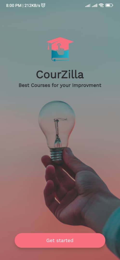 GitHub - wx2sim/Courzilla: Online courses app designed with figma and built with flutter