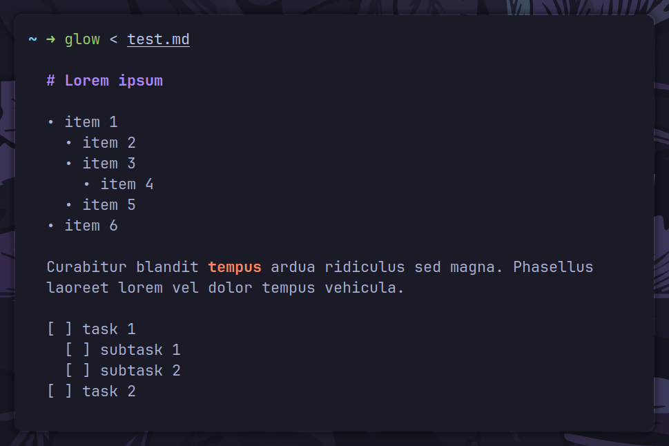 Indentation not preserved with `gum format` · Issue #347 · charmbracelet/gum · GitHub