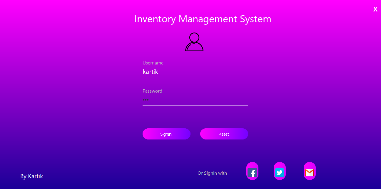 GitHub - CodeKartik/Inventory-Management-System
