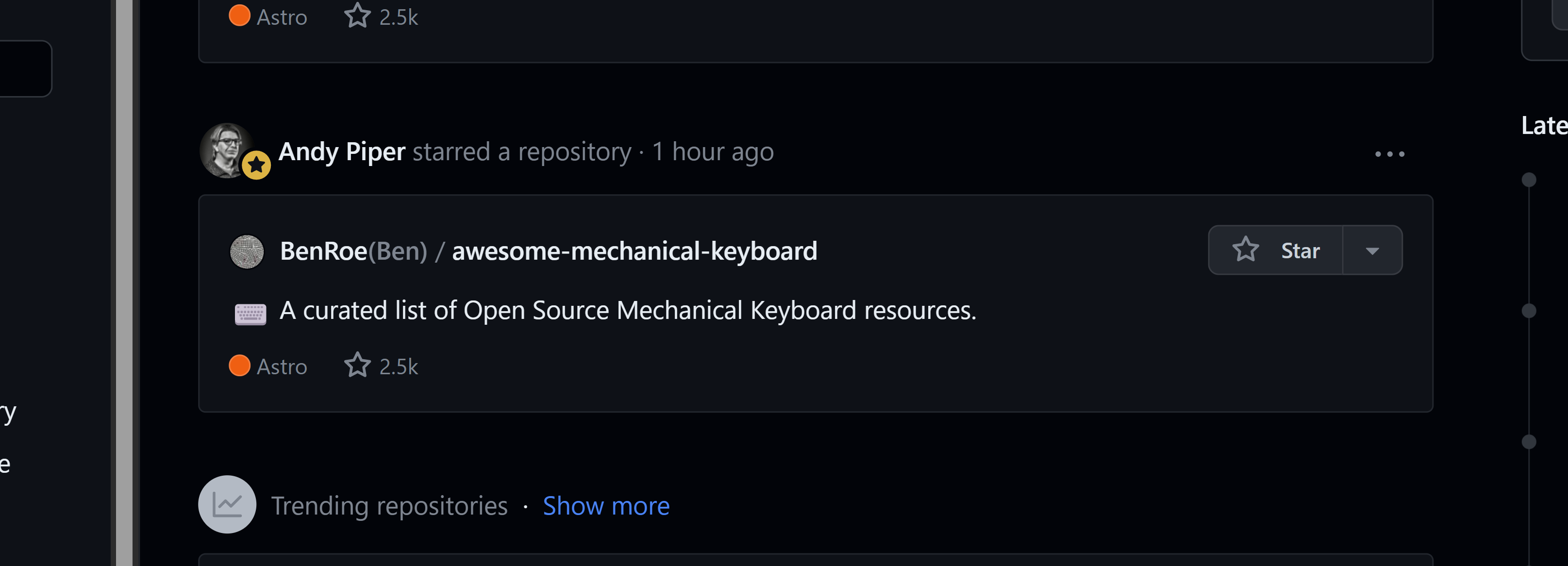 `show-names` appears on repo owners on "For You" newsfeed · Issue #6530 · refined-github/refined ...