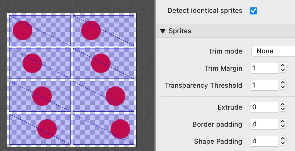 Wrong alignment of trimmed sprites loaded from sprite sheet · Issue ...