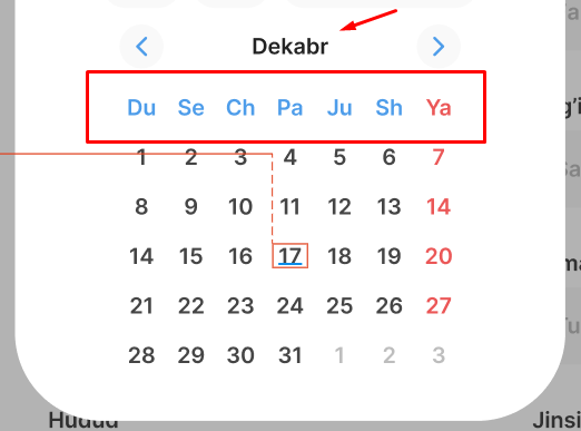 `locale` for uzbek language · Issue #705 · wojtekmaj/react-calendar · GitHub