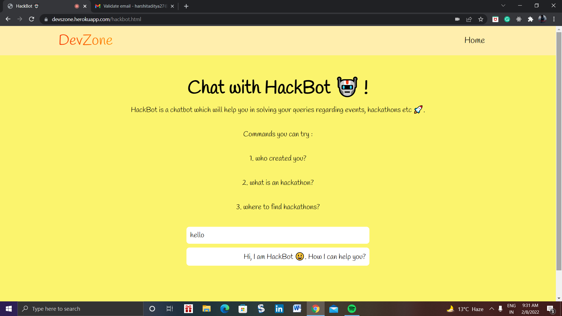GitHub - HarshitAditya27/DevZone