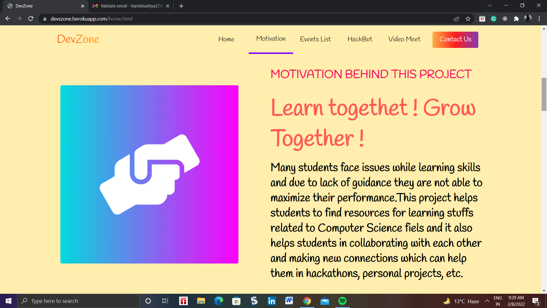 GitHub - HarshitAditya27/DevZone