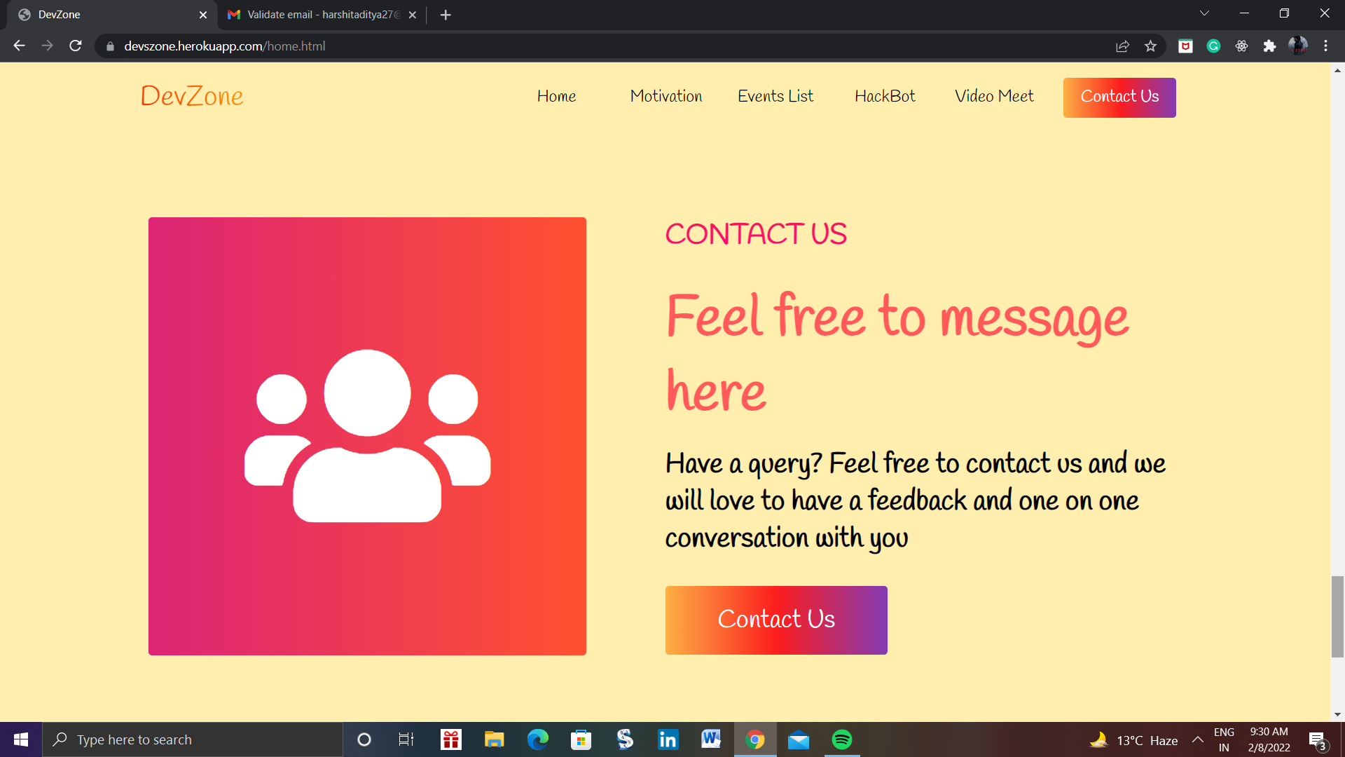 GitHub - HarshitAditya27/DevZone