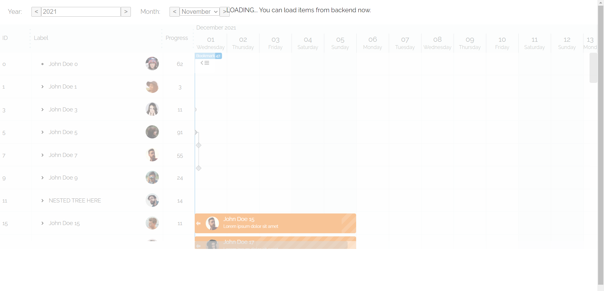 issue change the zoom · Issue #316 · neuronetio/gantt-schedule-timeline ...