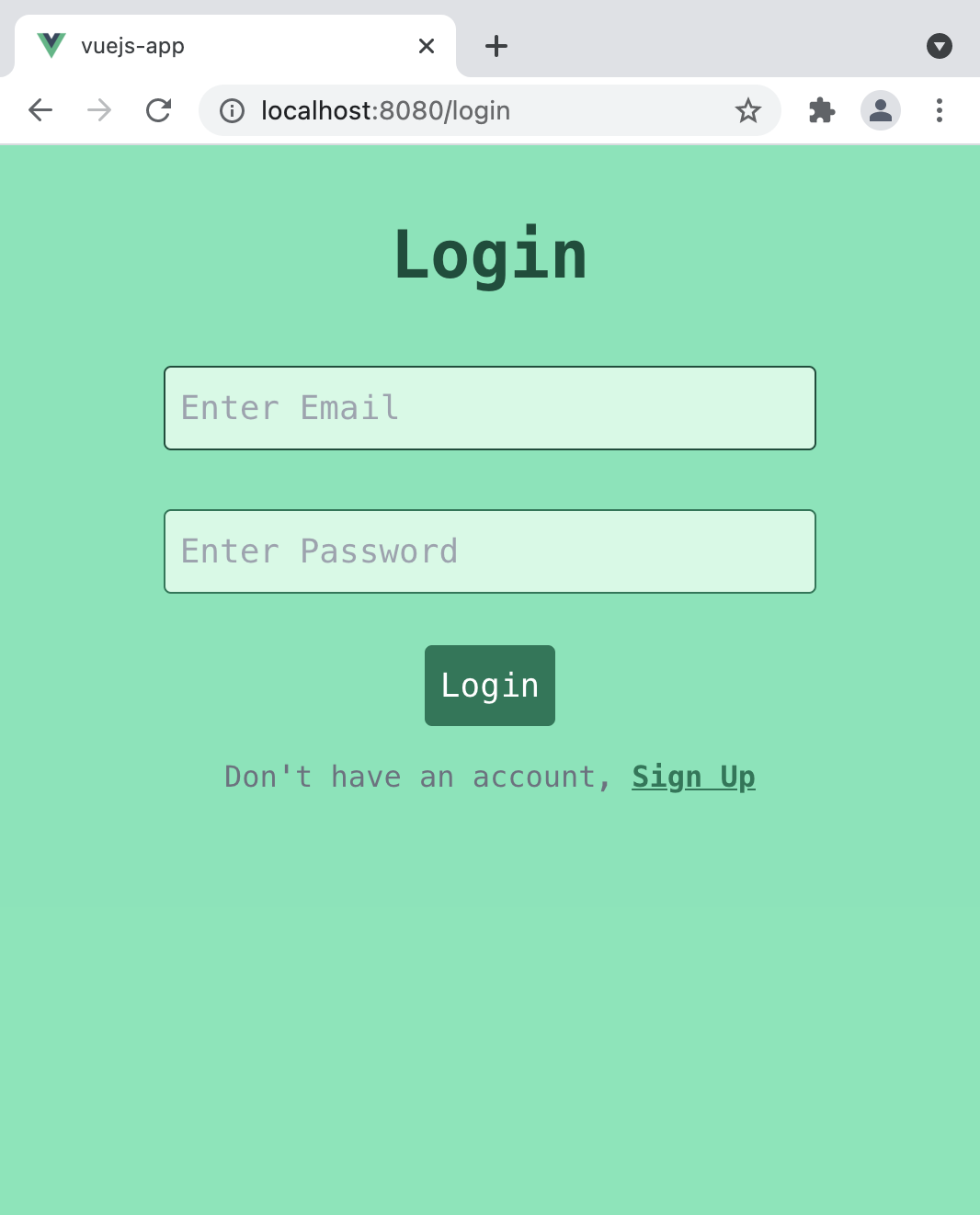 GitHub - madhavbhatia01/vuejs-app: Website with a signup, login and ...