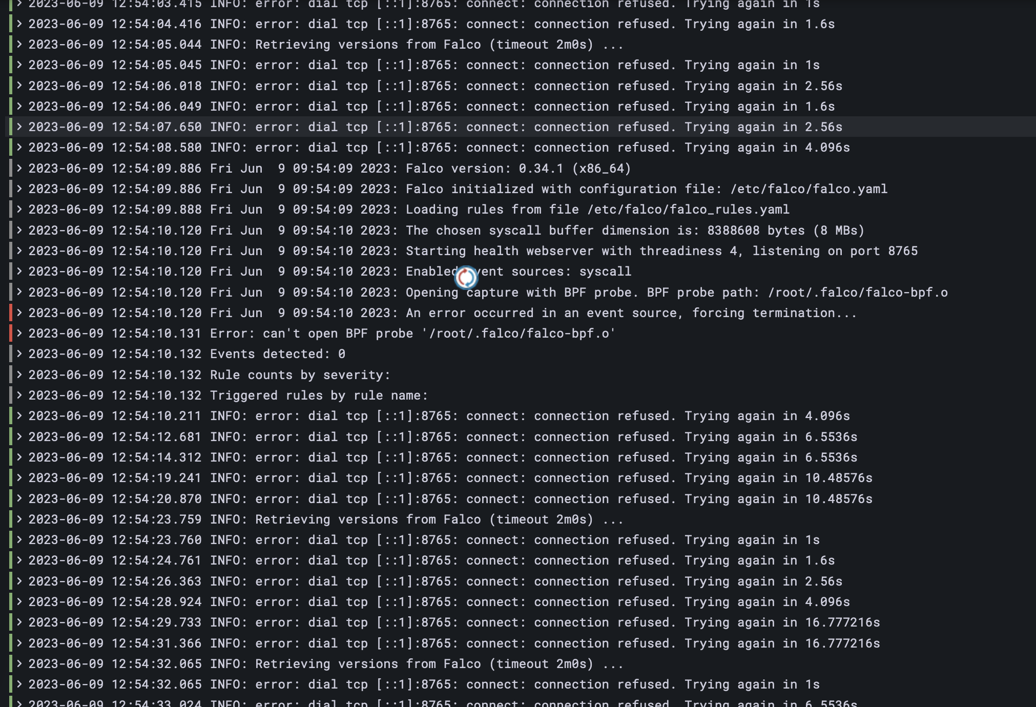 Driver loading problem · Issue #269 · falcosecurity/driverkit · GitHub