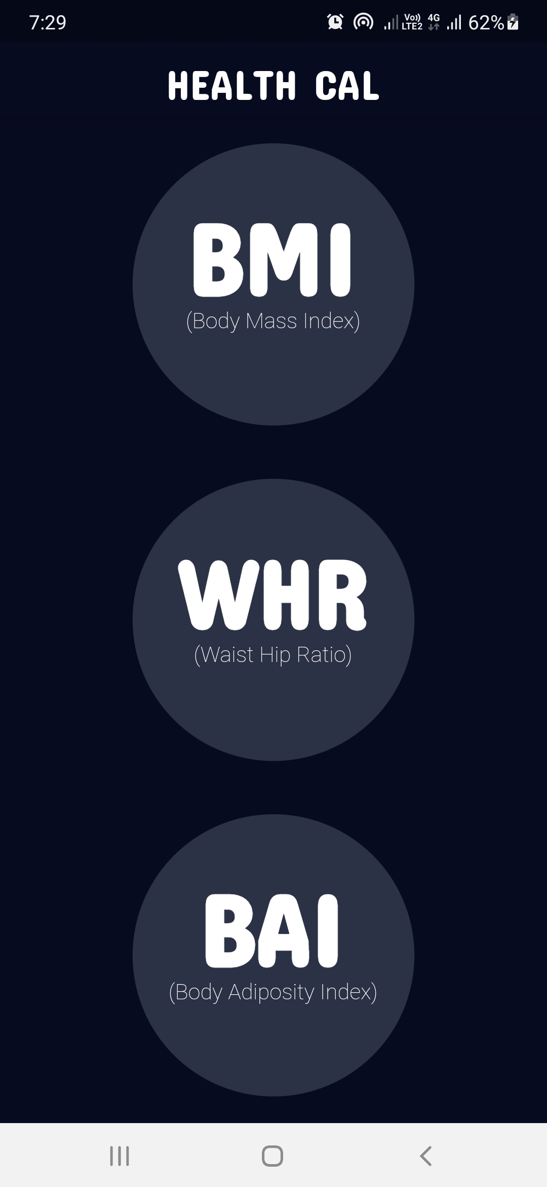 GitHub - Mukund-Tandon/Health-Cal: Calculate Health Parameters Like BMI ,WHR