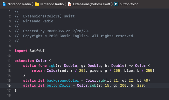 GitHub - GavinEnglish/Nintendo-Radio
